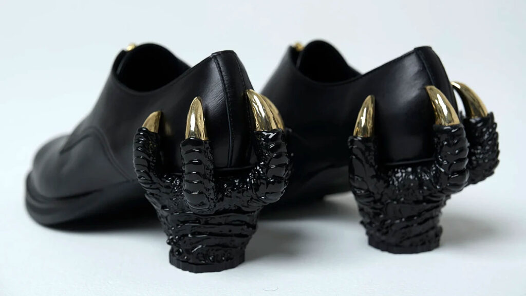 Godzilla Minus One Team Oscar Night Godzilla Claw Heels Are Now ...