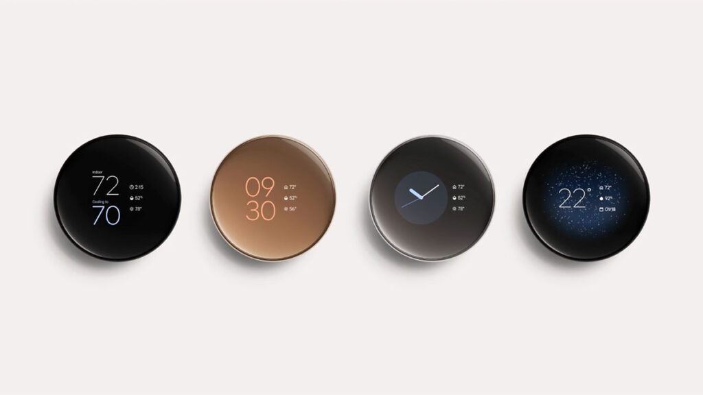 Google Nest Learning Thermostat (4th Gen) Looks Like An Oversized Pixel ...