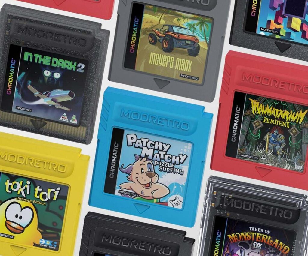 ModRetro Chromatic GameStop Exclusive Handheld Console Pre-order