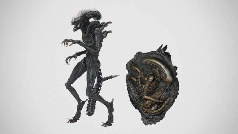 Alien: Romulus Action Figure Bundle Comes With A Facehugger To Facehug ...