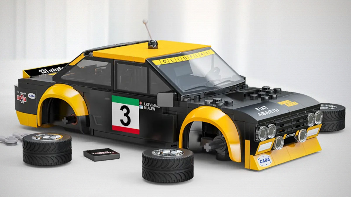 The Legendary WRC Racer Fiat 131 Abarth Gets Immortalized In Plastic ...