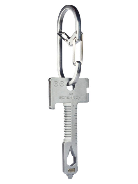 Screwpop Toolkey II Is A 17-in-1 Multitool Unibody Keychain That Is A ...