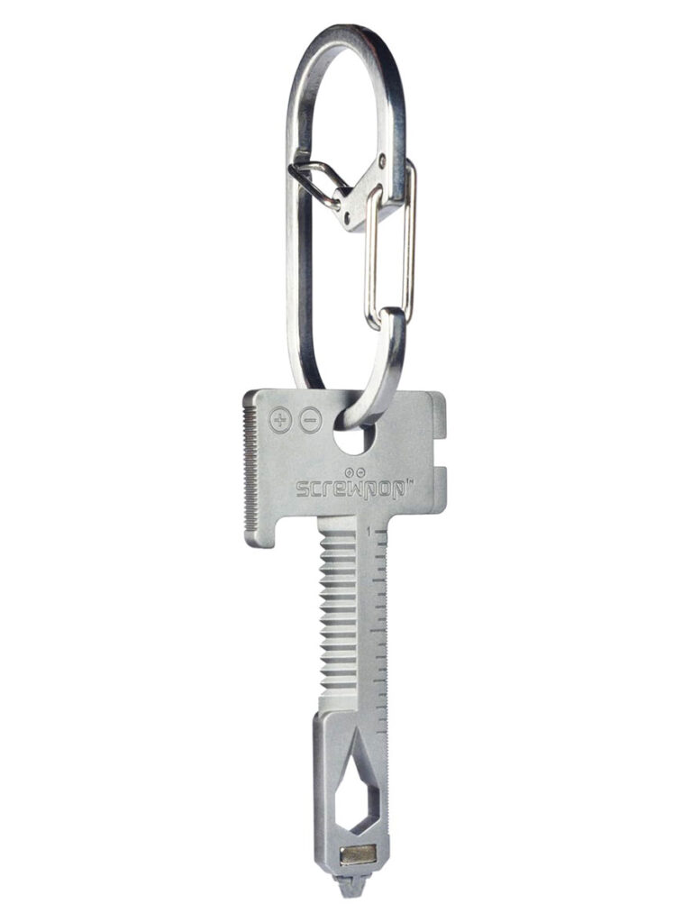 Screwpop Toolkey II Is A 17-in-1 Multitool Unibody Keychain That Is A ...