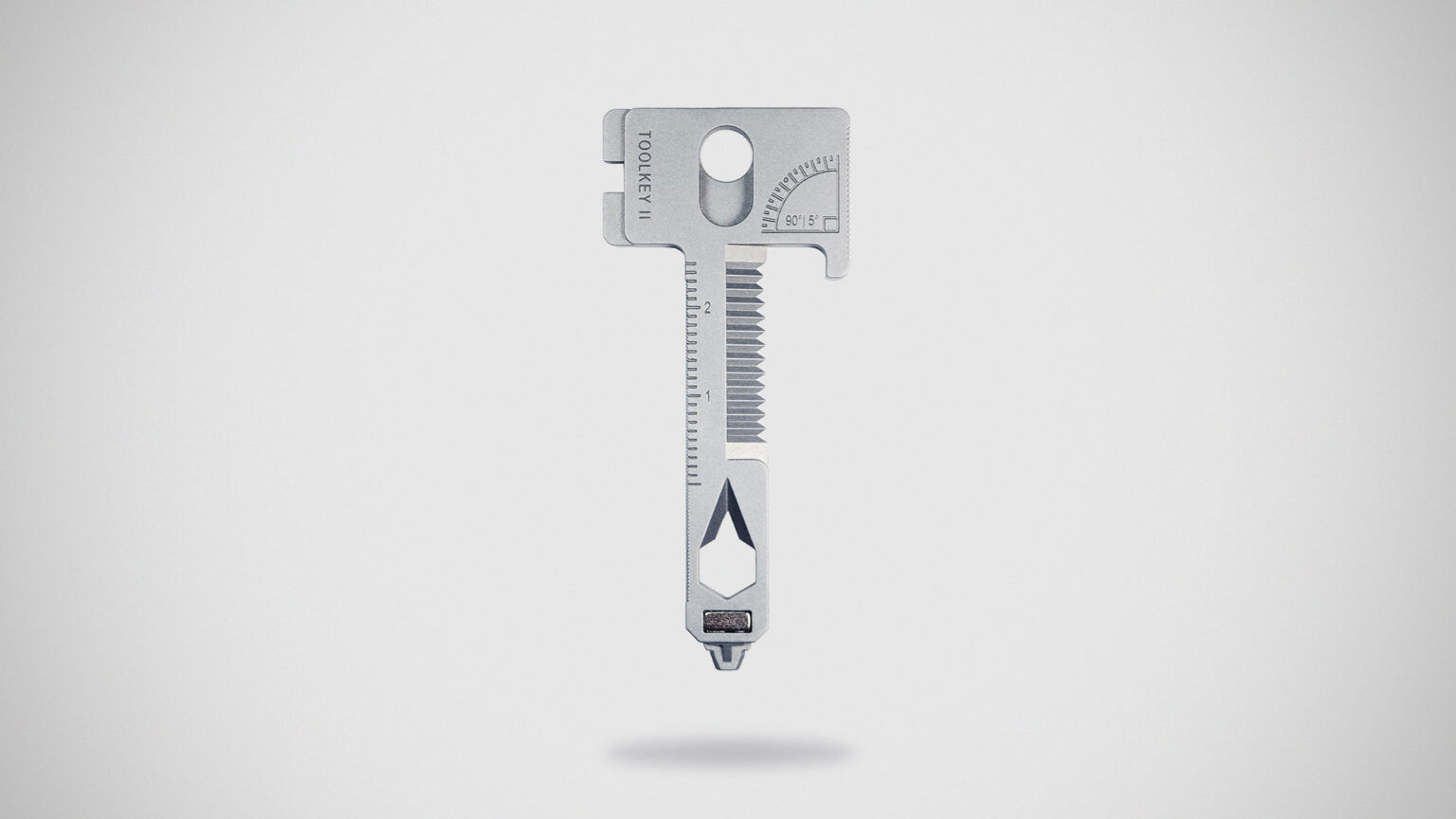 Screwpop Toolkey II Is A 17-in-1 Multitool Unibody Keychain That Is A ...