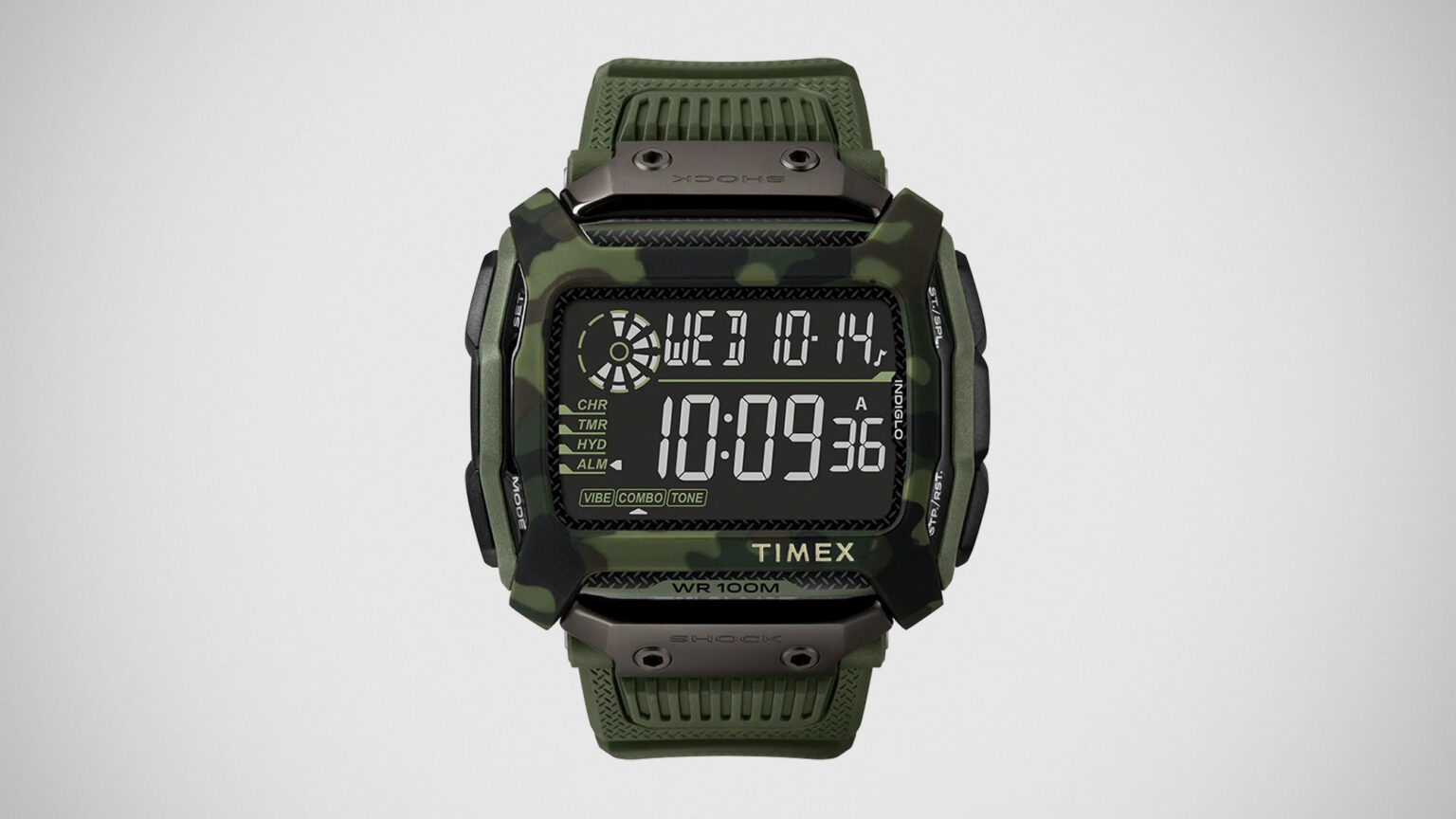 Timex Command Shock 54mm Resin Strap Wristwatch: An Alternative Rugged ...