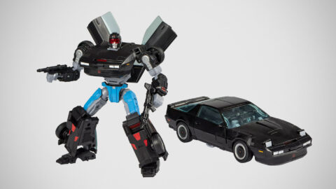 Knight Rider x Transformers Autobot Agent Knight Action Figure: It Has ...