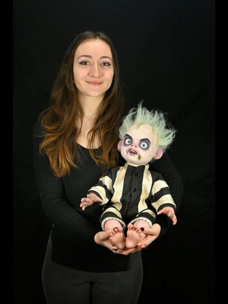 Beetlejuice Beetlejuice Life-size Baby Beetlejuice 1:1 Prop Replica Pre ...