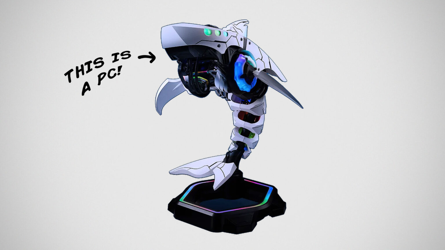 Cooler Master Shark X High-performance PC: A PC Of Statements