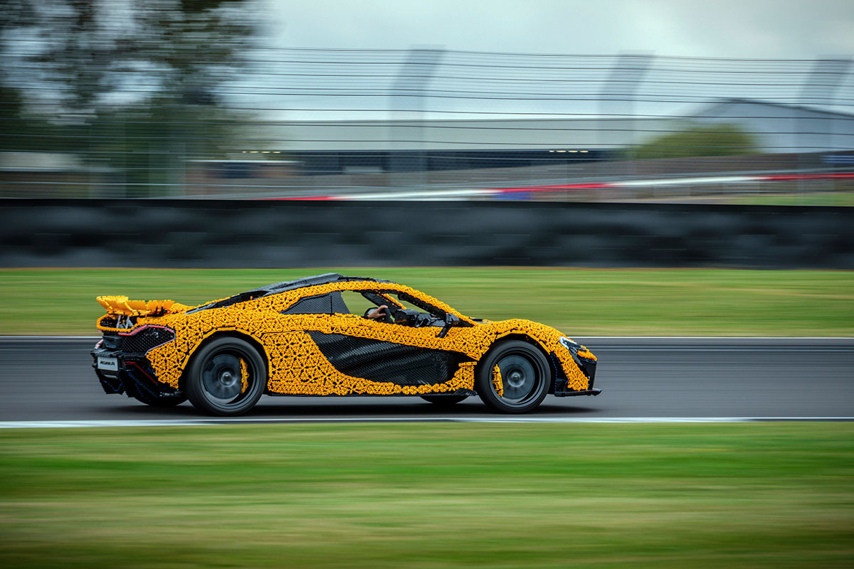 Driveable Life-size LEGO Technic McLaren P1 Supercar Has So Many Firsts ...