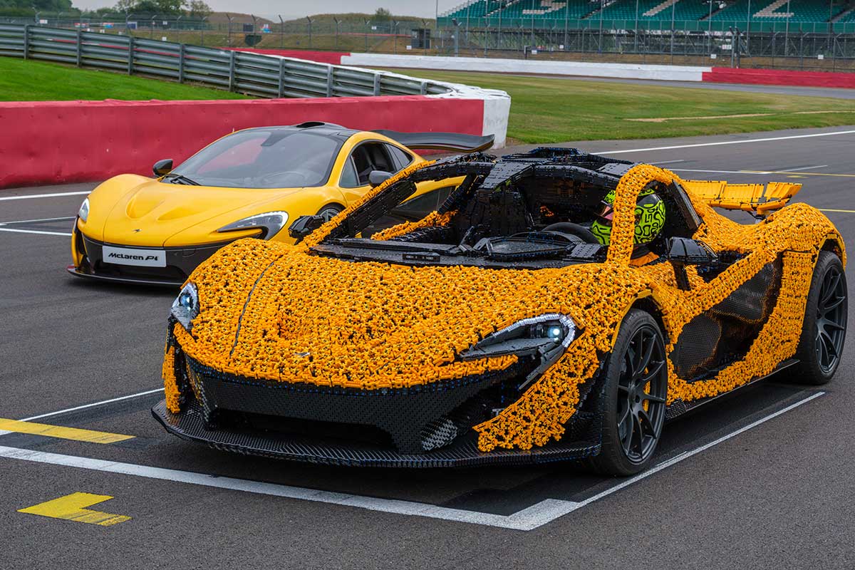 Driveable Life-size LEGO Technic McLaren P1 Supercar Has So Many Firsts ...
