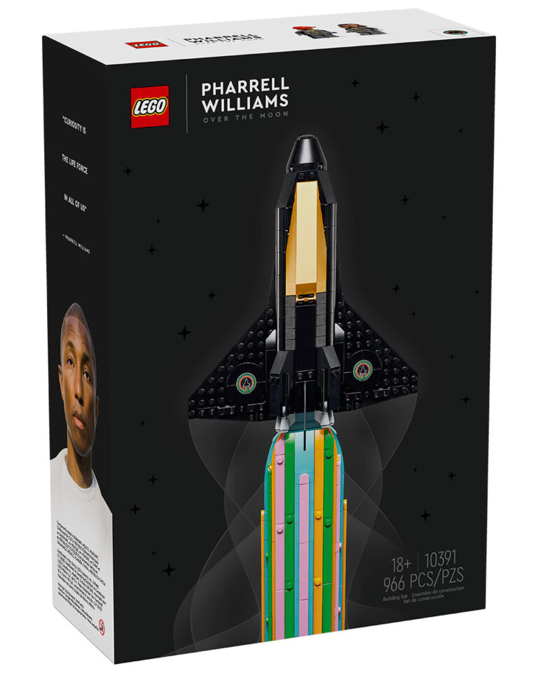 LEGO Icons Over The Moon With Pharrell Williams Set Officially Announced