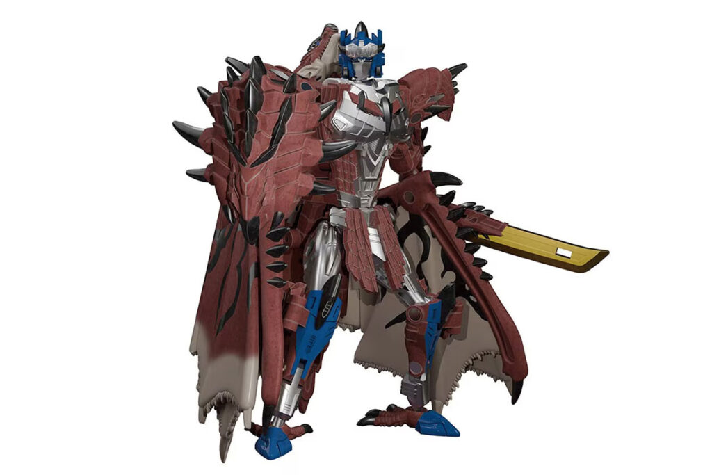Monster Hunter x Transformers Liolaeous Prime Figure: Optimus Prime Is ...