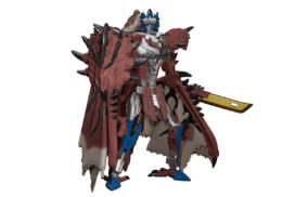 Monster Hunter x Transformers Liolaeous Prime Figure: Optimus Prime Is ...