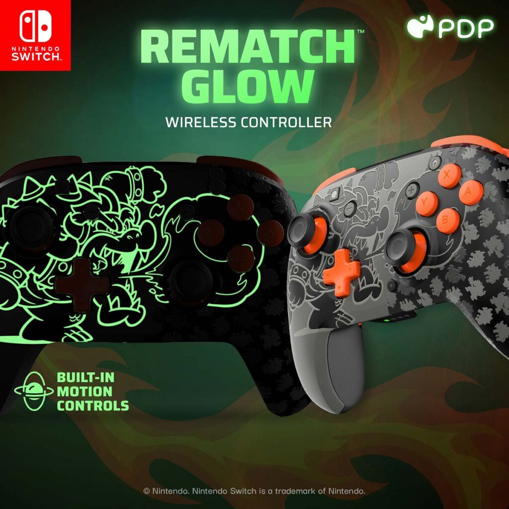 PDP Rematch Glow Controllers For Nintendo Switch & Xbox: They Do Glow ...