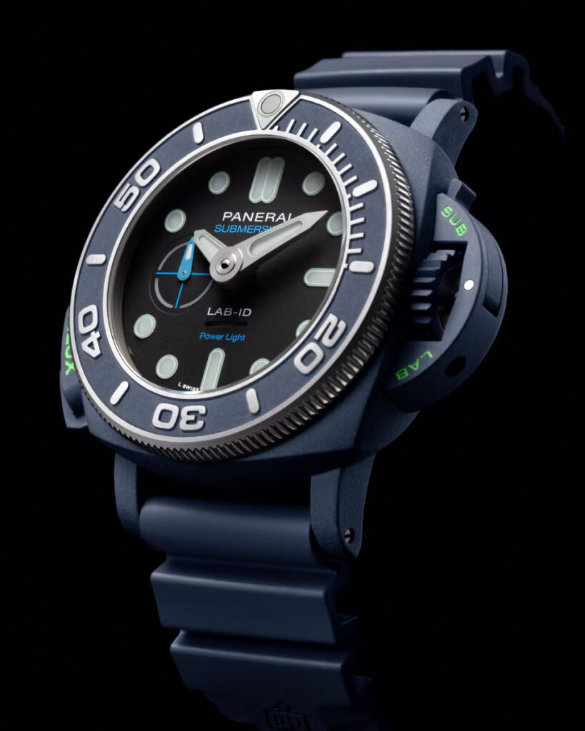Panerai Submersible Elux LAB-ID Dive Watch Features Luminescence That ...