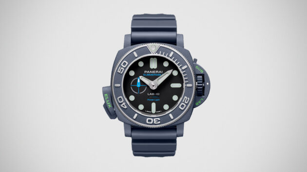 Panerai Submersible Elux LAB-ID Dive Watch Features Luminescence That ...