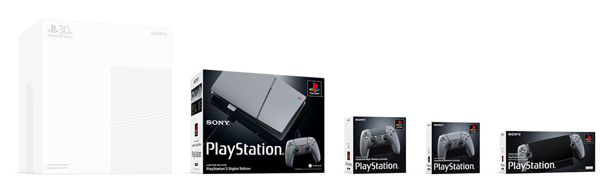 Sony Is Celebrating 30 Years Of PlayStation With OG Gray PlayStation 5 ...