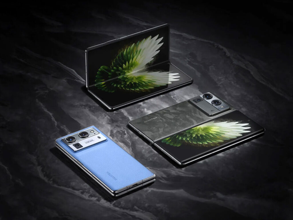 TECNO’s New Folding Phone, The PHANTOM V Fold2, Is Powered By Dimensity And Designed By LOEWE.