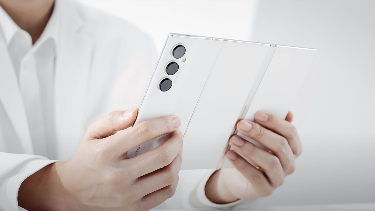 TECNO Mobile Show Off Phantom Ultimate 2 Tri-fold Concept Phone