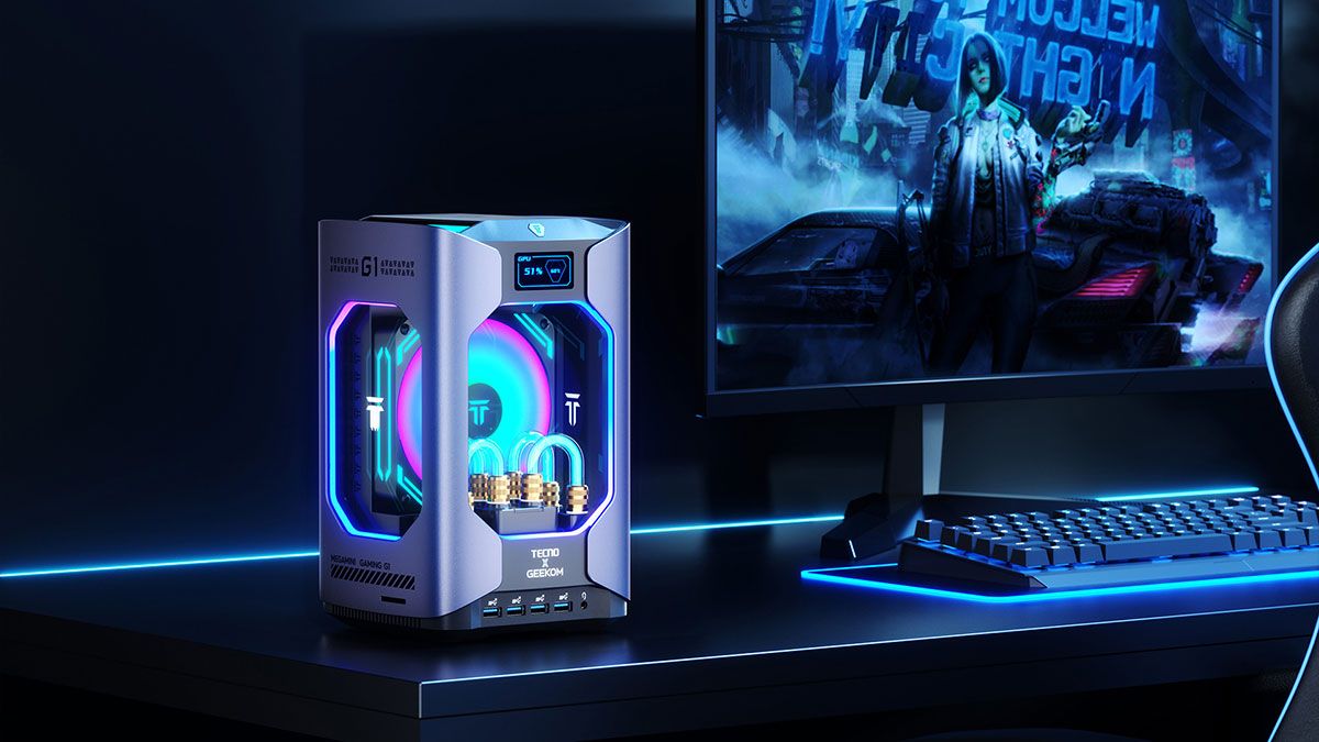 TECNO x GEEKOM MEGAMINI G1 Is The World Smallest Liquid-Cooled Gaming ...
