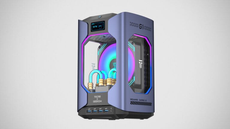 TECNO x GEEKOM MEGAMINI G1 Is The World Smallest Liquid-Cooled Gaming ...