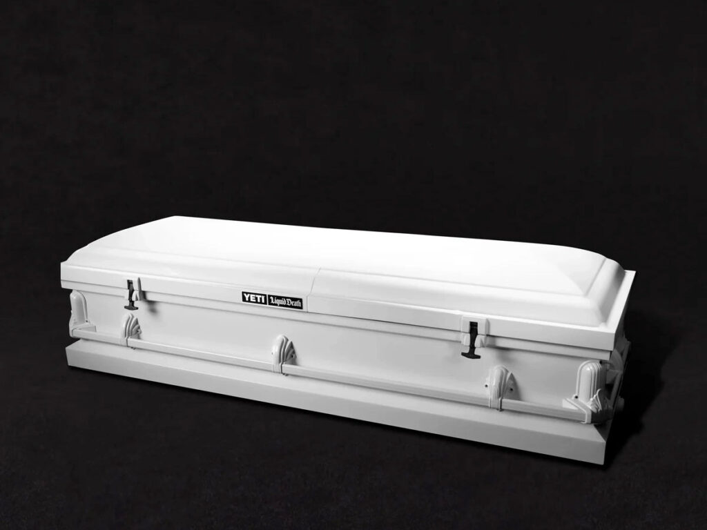 Yeti x Liquid Death Casket Cooler Sold For A Cool US$68,200