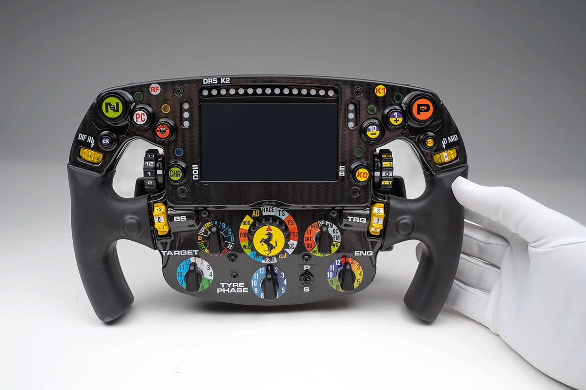 Amalgam Collection Ferrari SF-24 Steering Wheel (2024): Glitz And ...