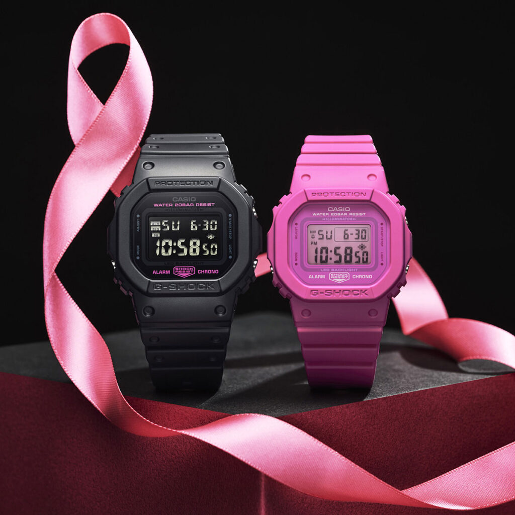 New Casio G-Shock Breast Cancer Awareness Wristwatch Launched