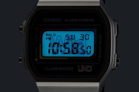 Casio Vintage UNO Collaboration A168WEUC-1A Watch: Maximum Retro Vibe!