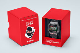 Casio Vintage UNO Collaboration A168WEUC-1A Watch: Maximum Retro Vibe!