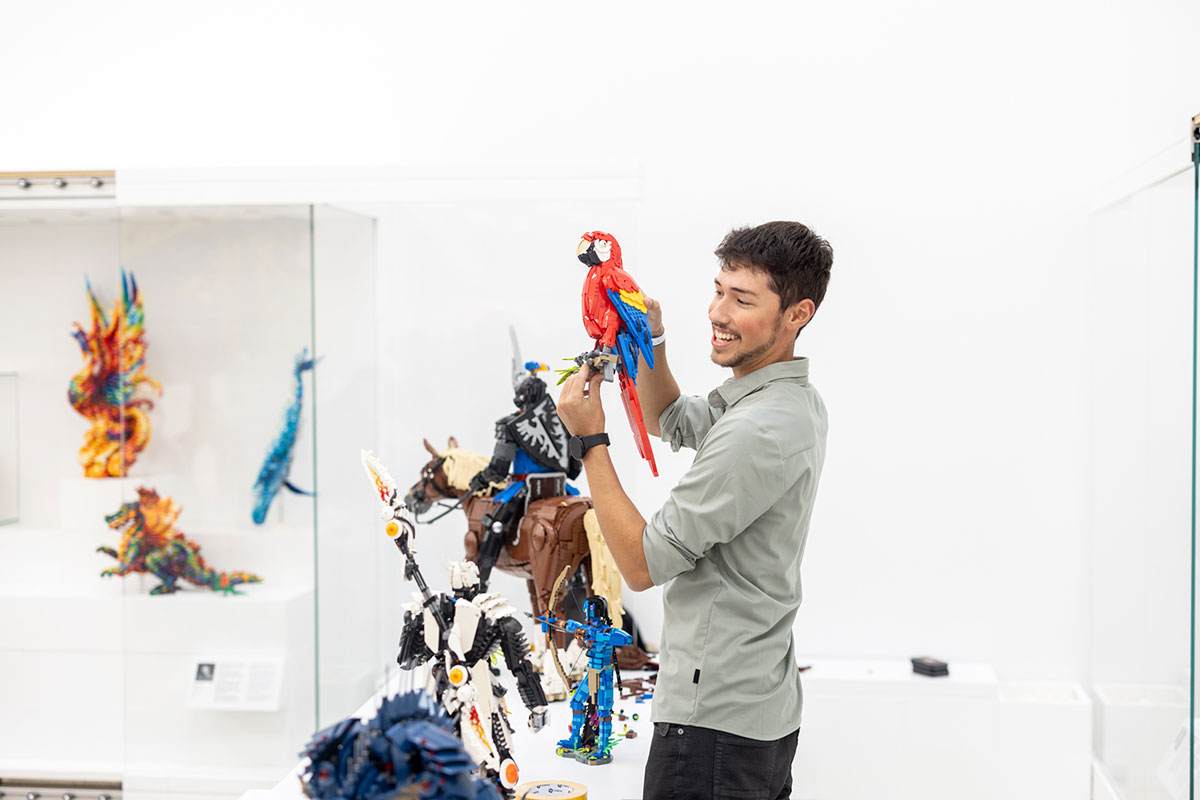 Celebrating LEGO Lovers Masterpiece Gallery Exhibition At LEGO House