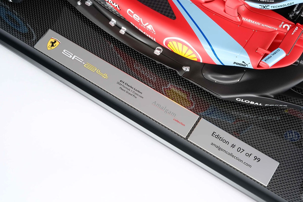 Amalgam Collection Ferrari SF-24 - 2024 Miami Grand Prix | Charles ...