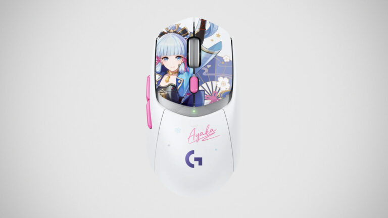 Logitech G G309 LIGHTSPEED Kamisato Ayaka Special Edition Launched