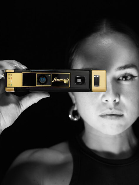 Lomomatic 110 Camera & Flash Bellagio Brass Edition Looks Uber Classy ...