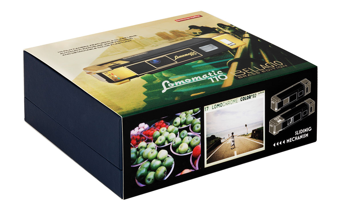 Lomomatic 110 Camera & Flash Bellagio Brass Edition Looks Uber Classy ...