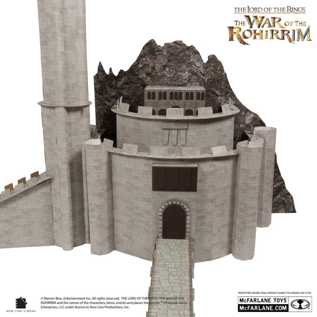 McFarlane Toys Lord Of The Rings Rohirrim Deluxe Castle Playset ...