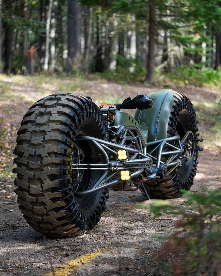 Monster Chopper By Grind Hard Plumbing Co: A Two-Wheeled Answer To The ...