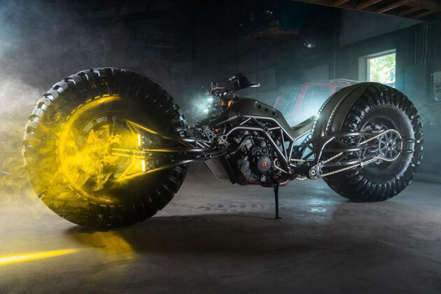 Monster Chopper By Grind Hard Plumbing Co: A Two-Wheeled Answer To The ...