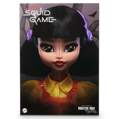 Monster High Squid Game Skullector Young-Hee Doll: Mu-gung-hwa Kkochi ...