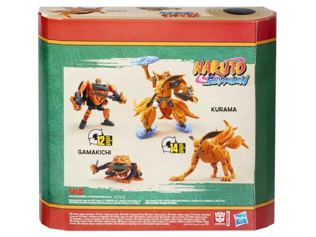 Naruto: Shippuden x Transformers Kurama And Gamakichi Announced!