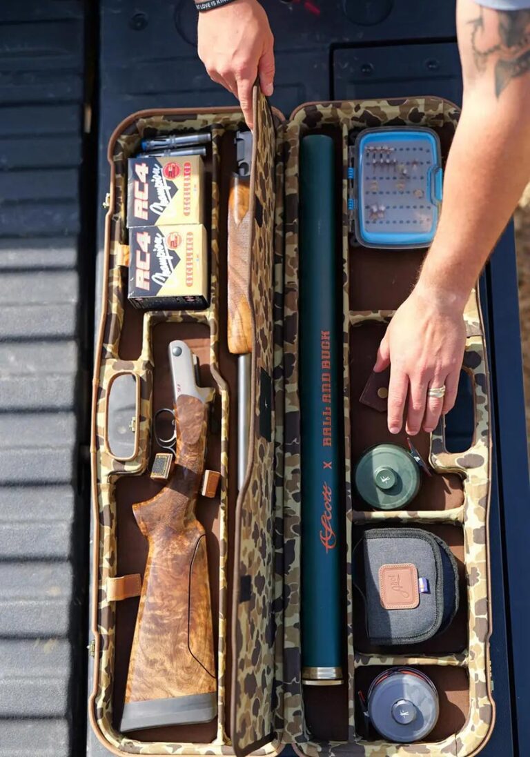 Negrini x Ball and Buck Cast And Blast Hard Case And Two Barrel Shotgun ...