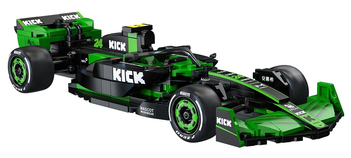 CaDA KICK Sauber F1 Race Car Has Several Molded Parts That Make It ...