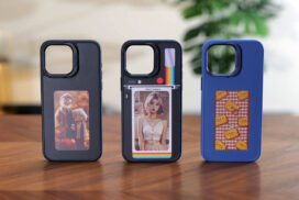 Reinkstone E-ink Case For iPhone And Samsung Galaxy: 4-Color E-ink Case!