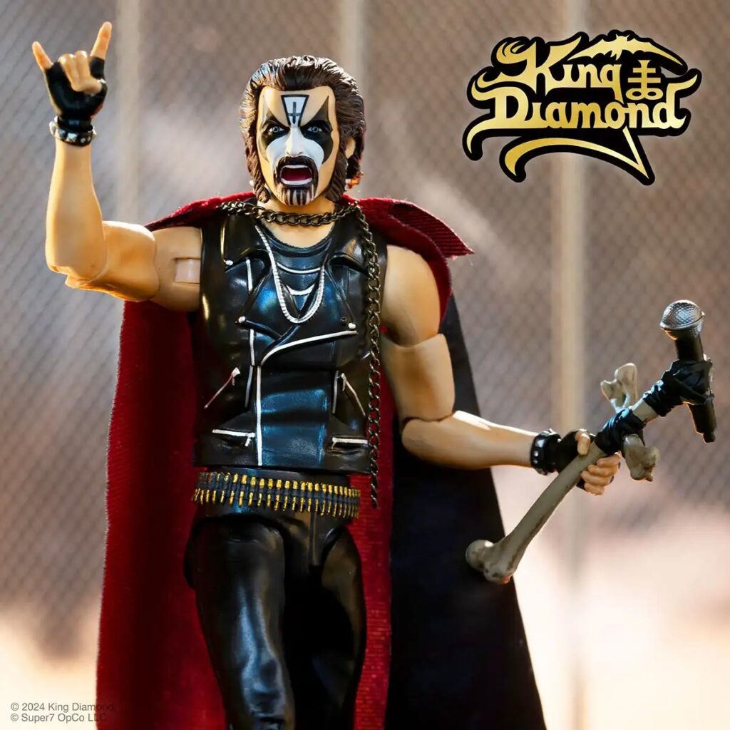 Super7 King Diamond (Abigail Era) Action Figure: A Piece Of The Shock ...