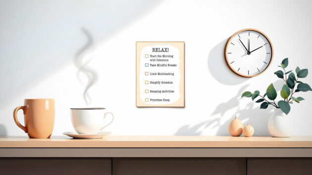 Tips For Adopting A Calmer, More Relaxed Daily Routine