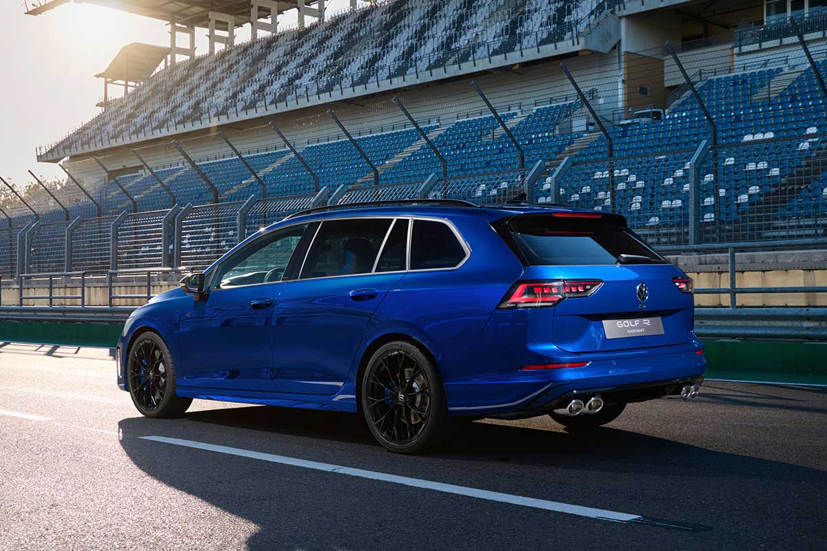 2025 Volkswagen Golf R Roars In, With The Variant Wagging Alongside