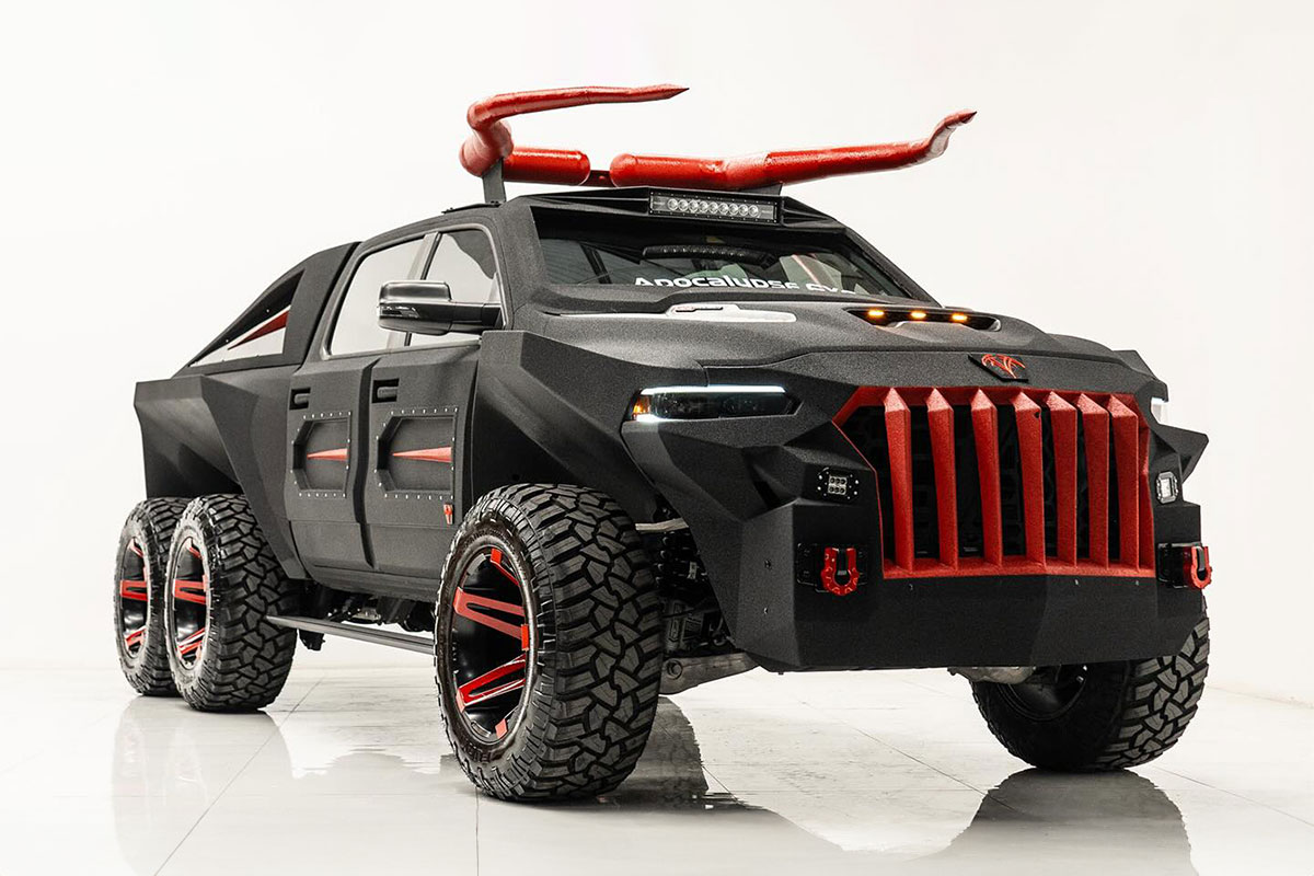 Apocalypse Juggernaut Raging Bull: The 6x6 Truck That Looks Ready To ...