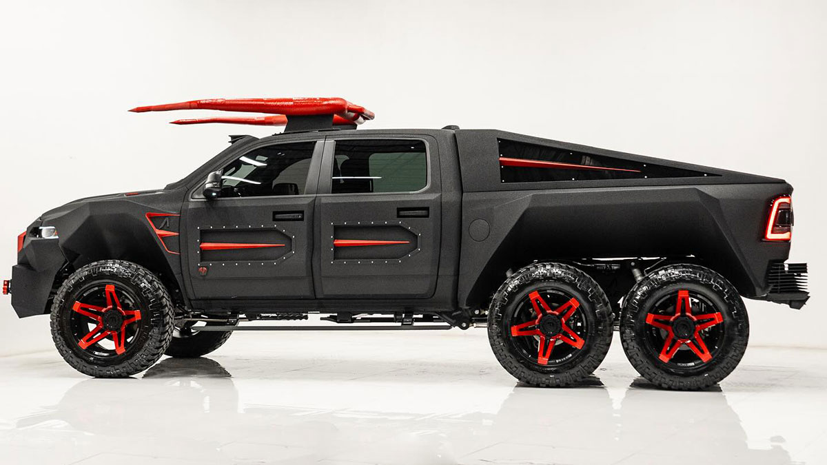 Apocalypse Juggernaut Raging Bull: The 6x6 Truck That Looks Ready To ...