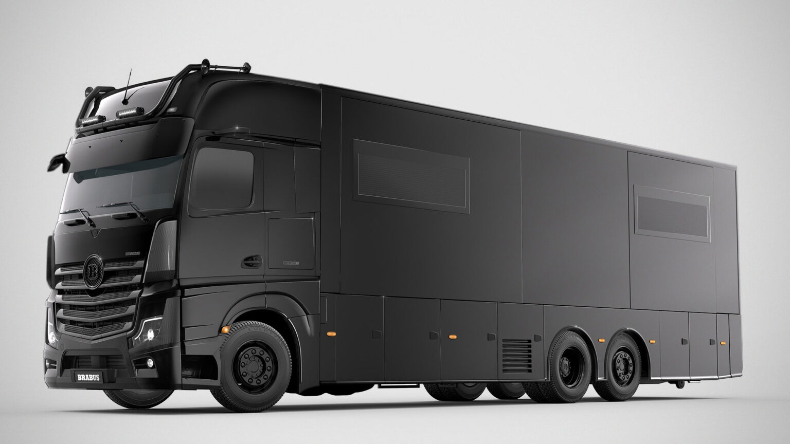 First-ever BRABUS Masterpiece Motorhome Is Your 530 HP Mansion On Wheels