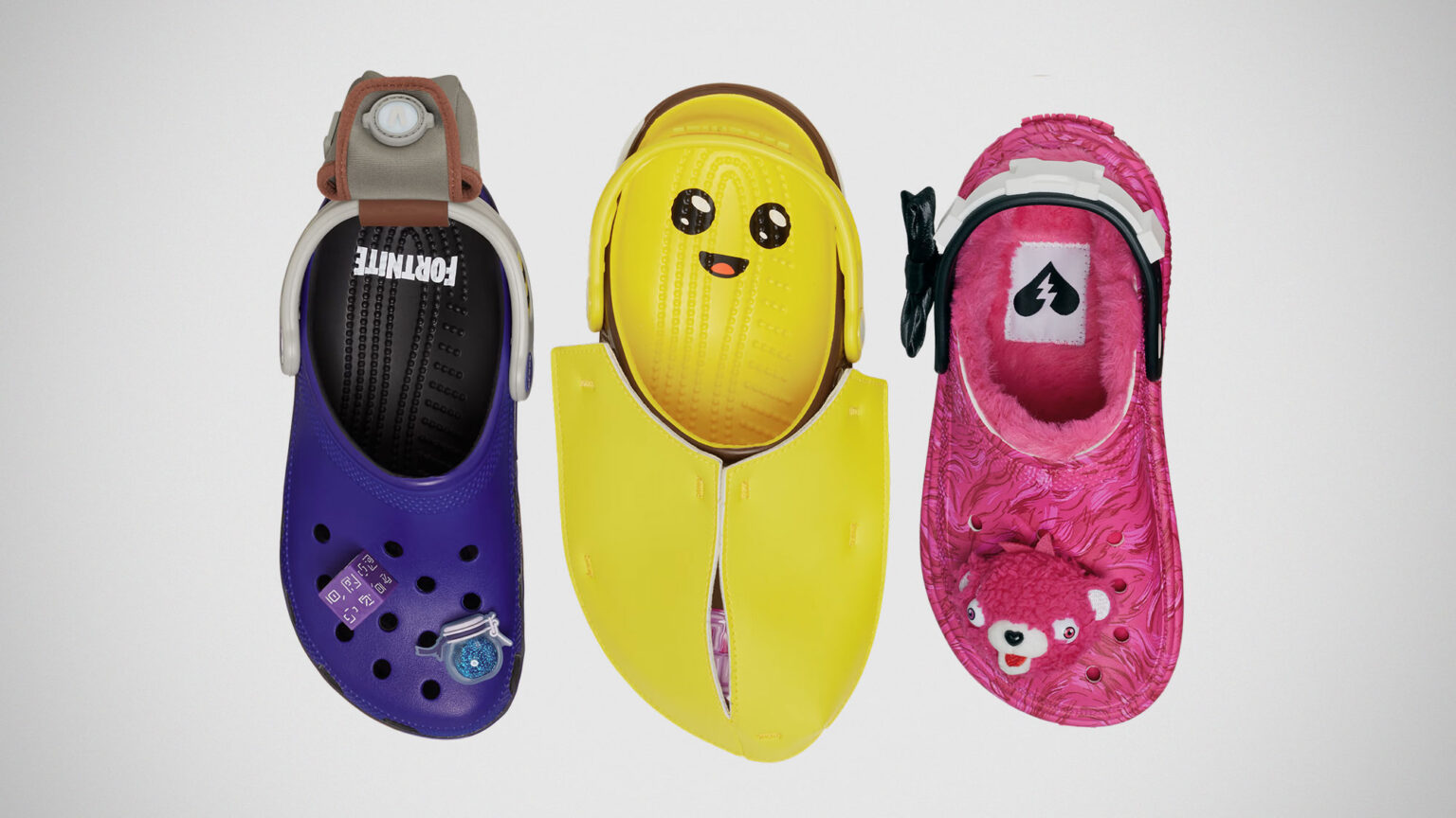 Crocs x Fortnite Collection Includes Peely Which You Can Peel Back The ...